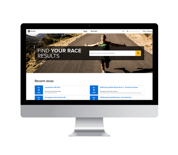 Race Results Software